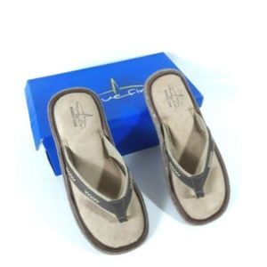 Blue Fin | Shoes | Blue Fin Thaiti Brown Mens Slip On Sandals | Poshmark